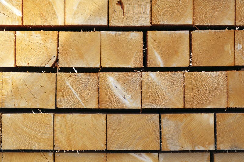 Ends of Square Stacked Wood Stock Image - Image of wood, abstract: 16475077