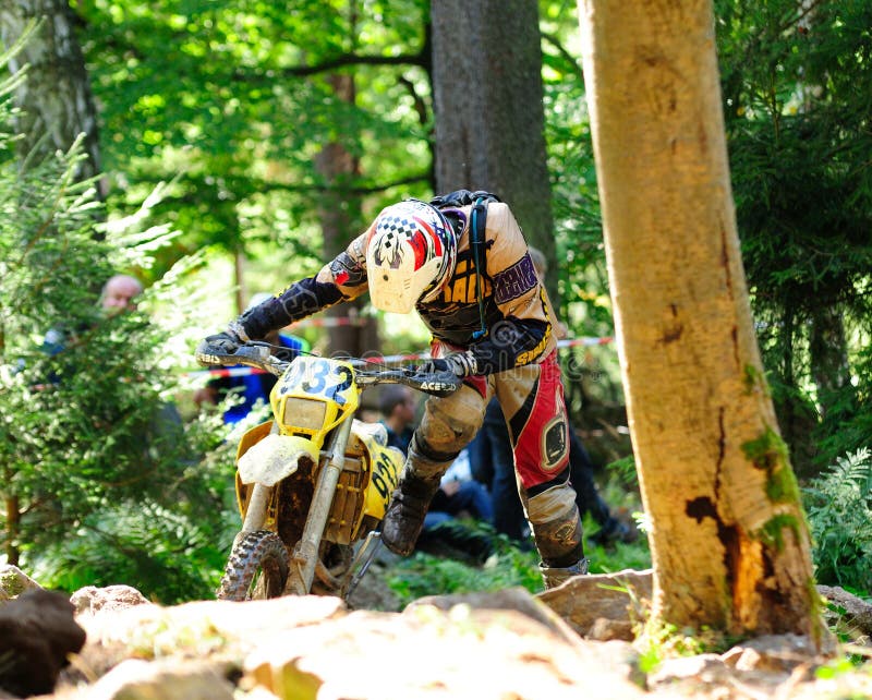 Enduro cross championship editorial stock photo. Image of motorbike ...