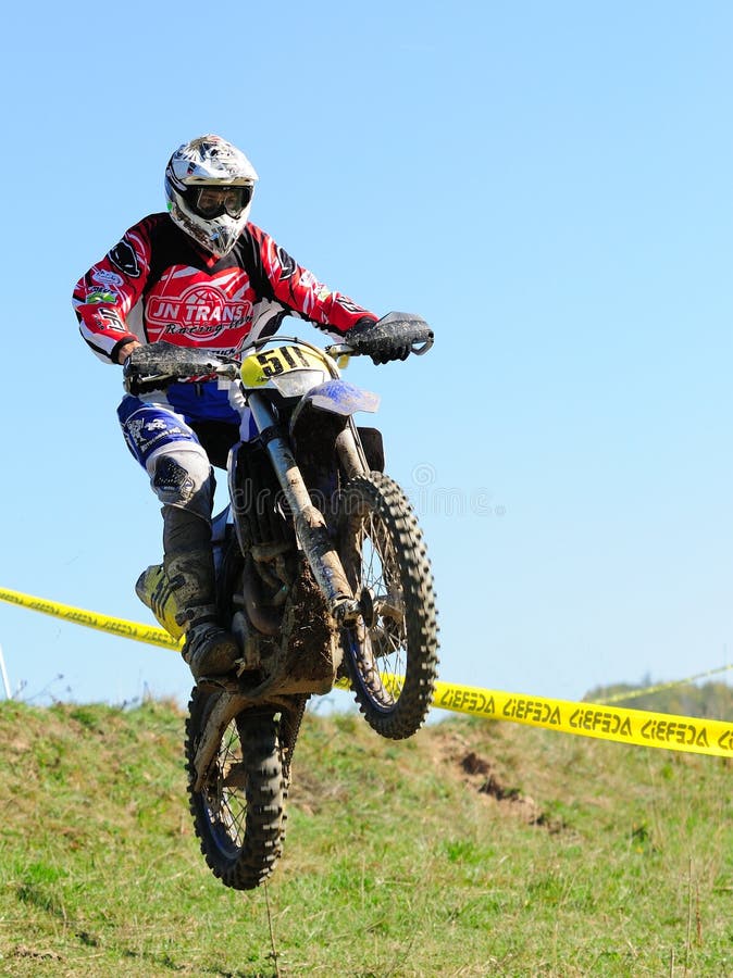 Enduro cross championship editorial image. Image of nature - 21429540