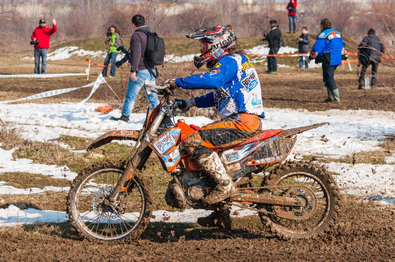 Enduro racer editorial stock image. Image of champion - 50277229