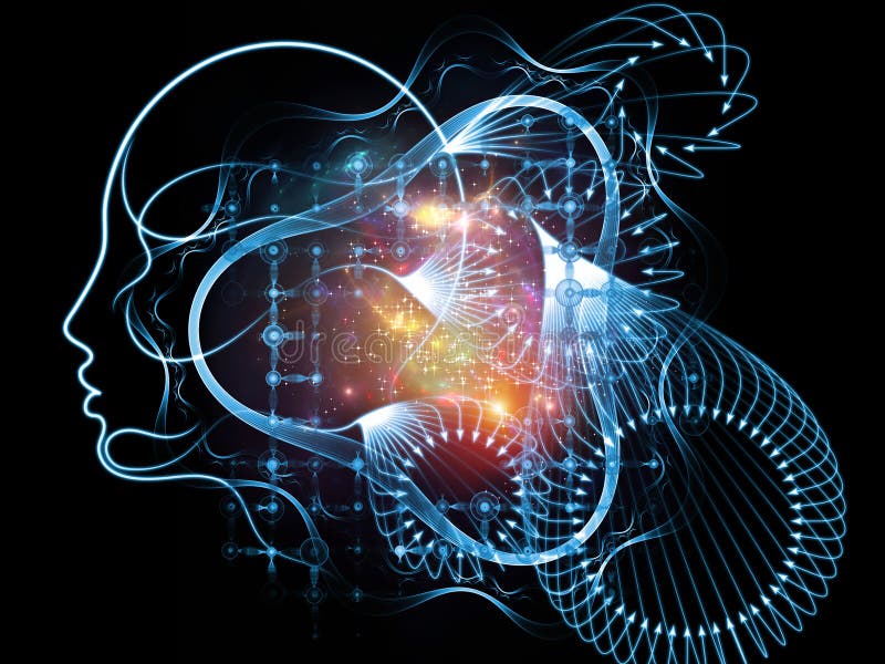 Energía De La Lógica Interna Stock de ilustración - Ilustración de ...