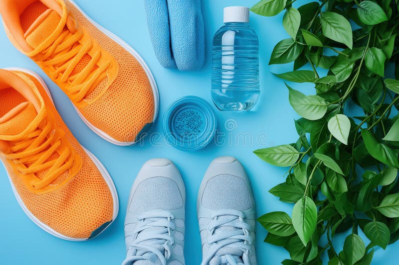 Energetic Active White Background Promotes Lifestyle Stock Photos ...