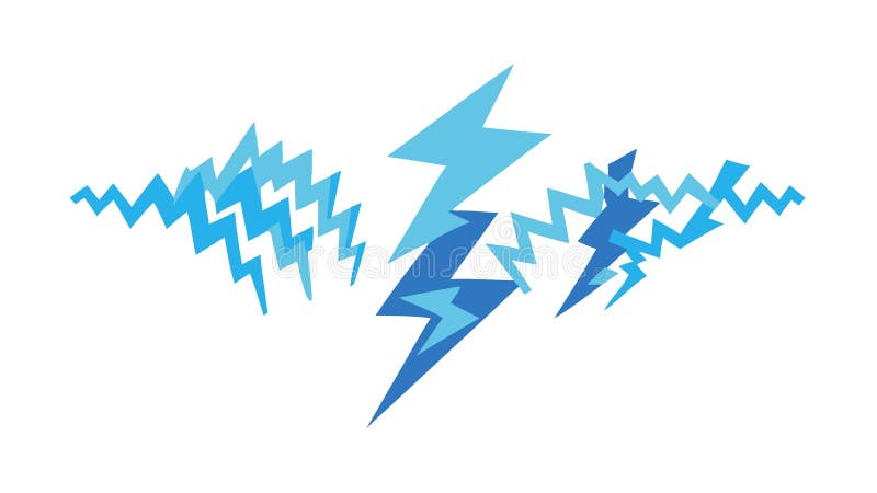 Blue Electrical Bolts Stock Illustrations – 1,189 Blue Electrical Bolts ...