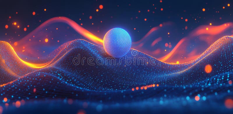 Energetic Cell Structure Visuals. a Vivid Image of Complex Cells ...