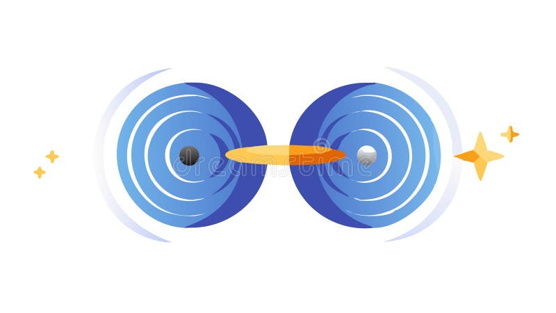 Energetic Connection: Abstract Flow between Two Dynamic Spheres. Vector ...