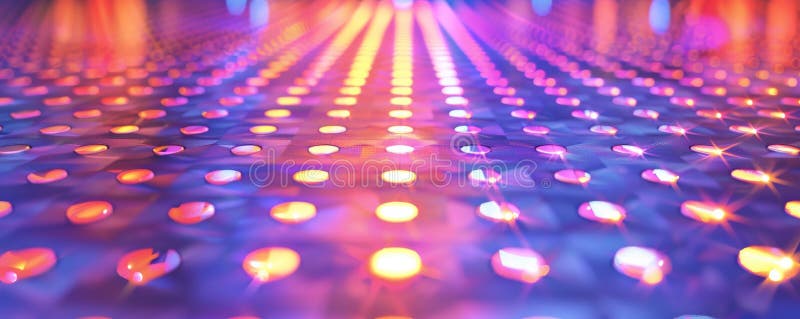 Energetic Dance Floor Background with Vibrant Lights, Dynamic Patterns ...
