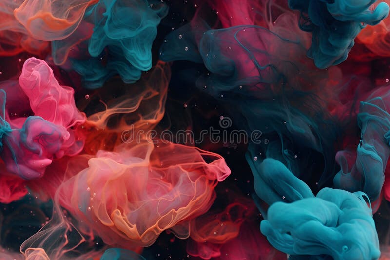 Energetic Design with Abstract Multicolored Background. Intense Colors ...