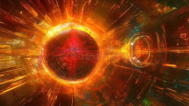 Energetic Gateway: a Futuristic Realm of Portals and Interdimensional ...