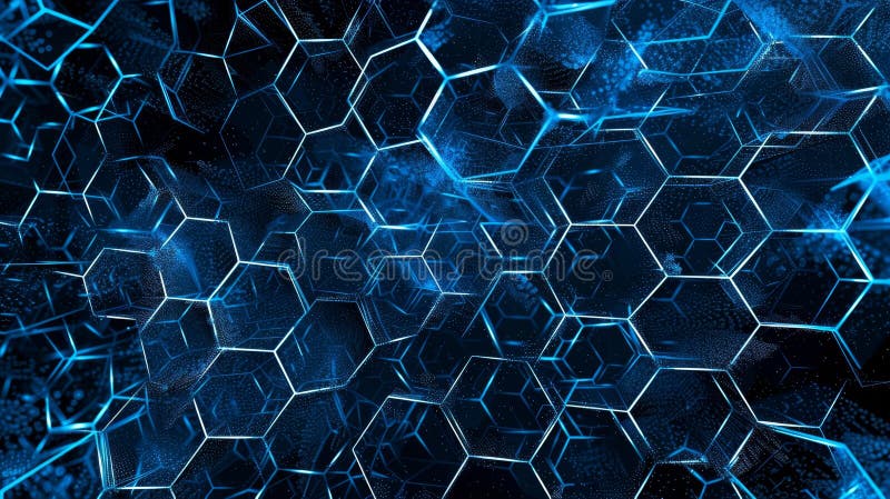 Energetic Pulsating Hexagonal Pattern for Dynamic and Vibrant Design ...