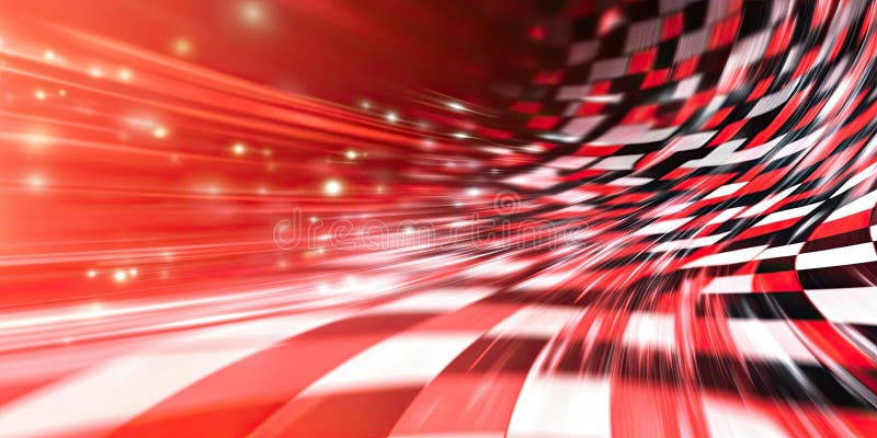 Dynamic Racing Background with Bold Red and Black Checkered Pattern and ...