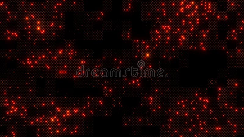Energetic Red Dot Grid Shimmers with Movement Stock Footage - Video of ...