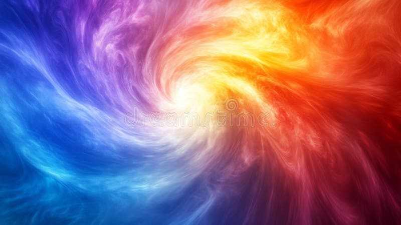 Energetic Swirling Abstract Background with Blue Red and White Color ...