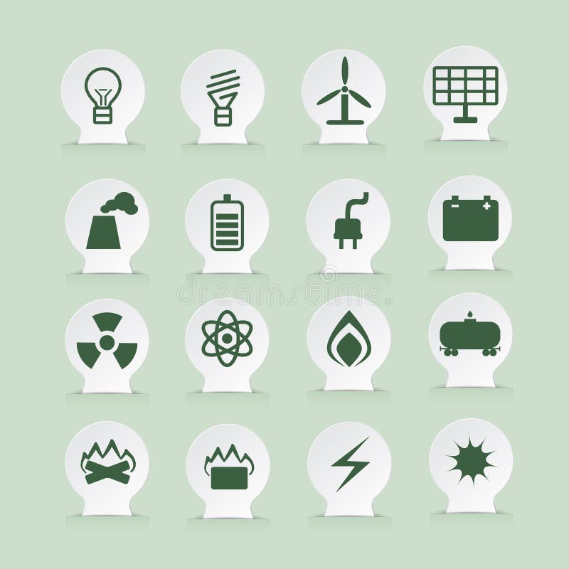 Energetics symbols stock vector. Illustration of order - 72525794