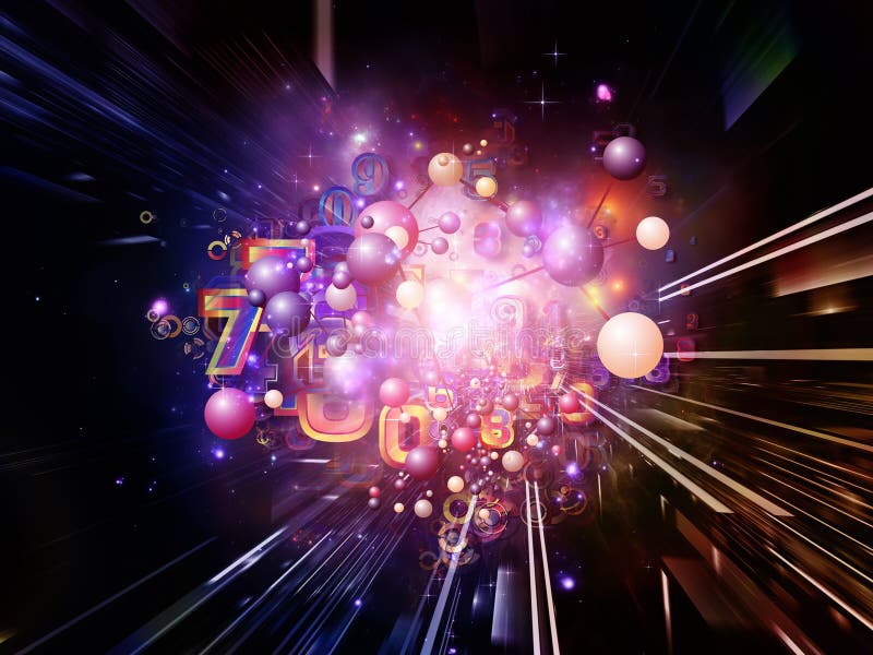 Digitaltechnik-Auszug stock abbildung. Illustration von auszug - 18678175