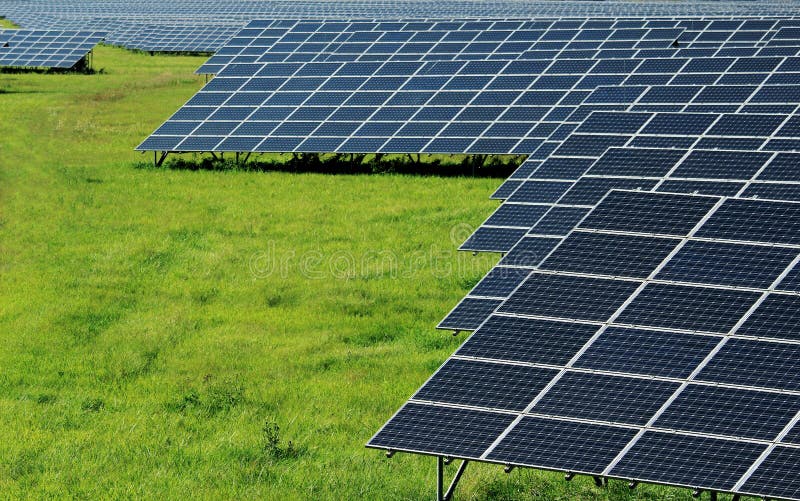 Solaranlage stockbild. Bild von ökologie, elektrizität - 24306809