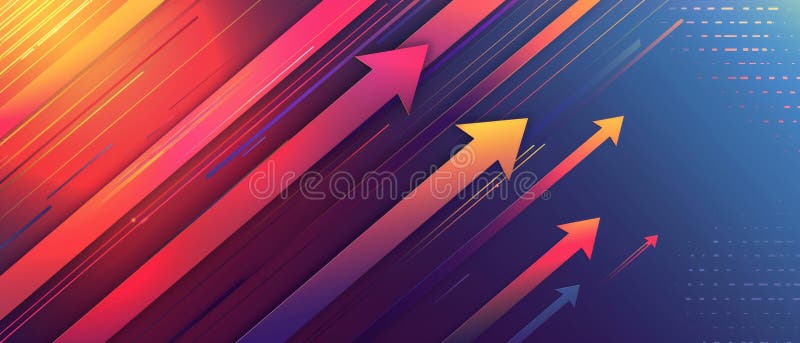 Energize Design with Colorful Arrows in Modern Web Banner Template ...