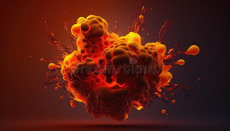 Misty Mountains Abstract Geometry with Smoke Stock Illustration ...