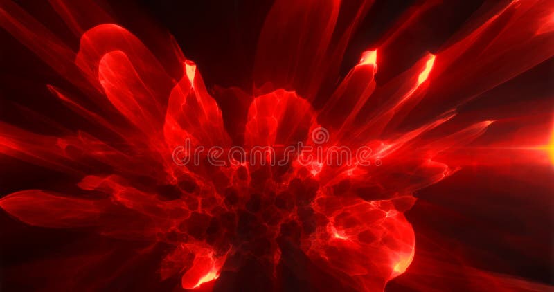 Energy Abstract Blue Sphere of Glowing Liquid Plasma, Electric Magic ...