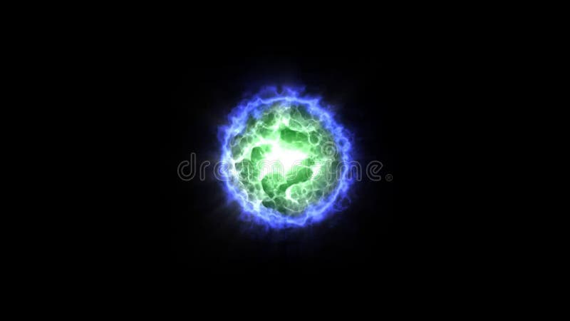 Energy Ball Energy Power Motion Graphics Stock Video - Video of ...