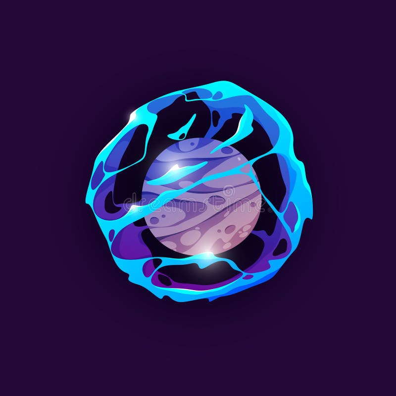 Energy Ball or Sphere, Forceful Power Stock Vector - Illustration of ...