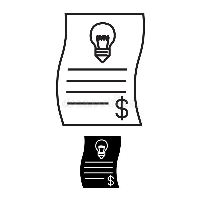 Utility Bill Clipart