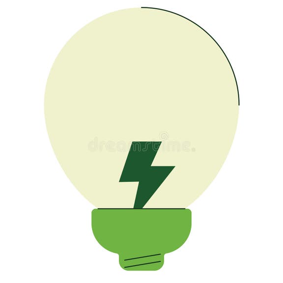 Energy bulb icon stock illustration. Illustration of technology - 358648879