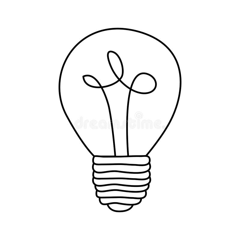 Energy bulb power icon stock illustration. Illustration of innovation ...