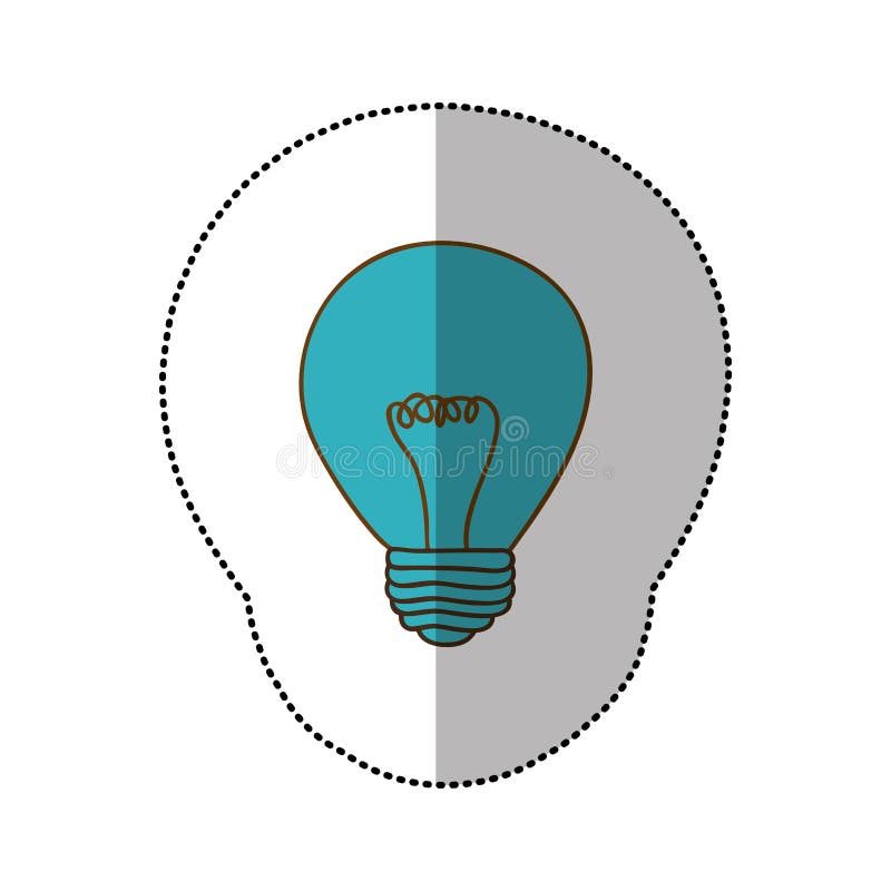 Energy bulb power icon stock illustration. Illustration of illumination ...