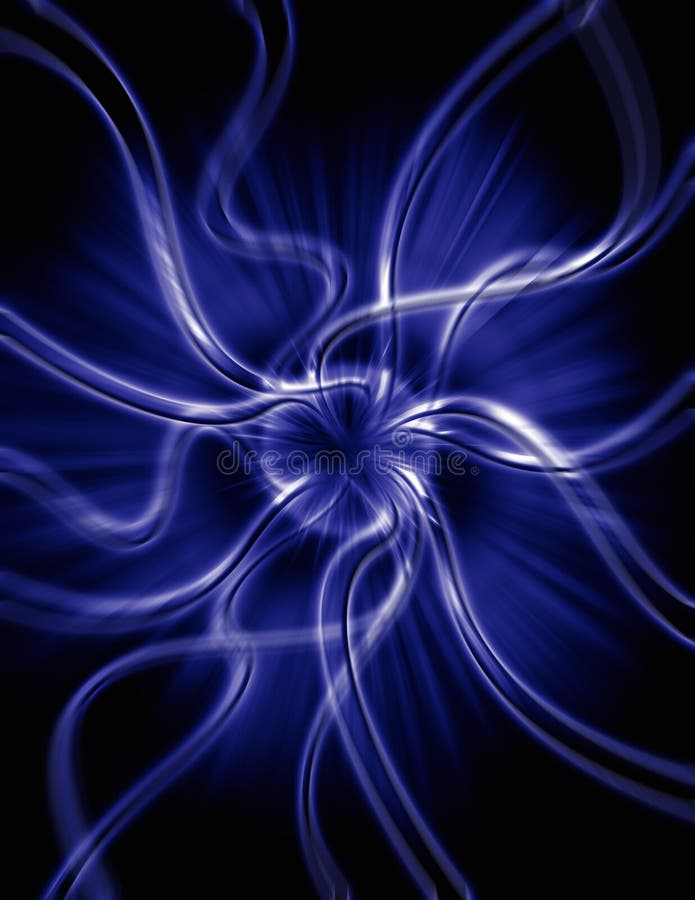 Energy Burst stock illustration. Illustration of power, blue - 87599