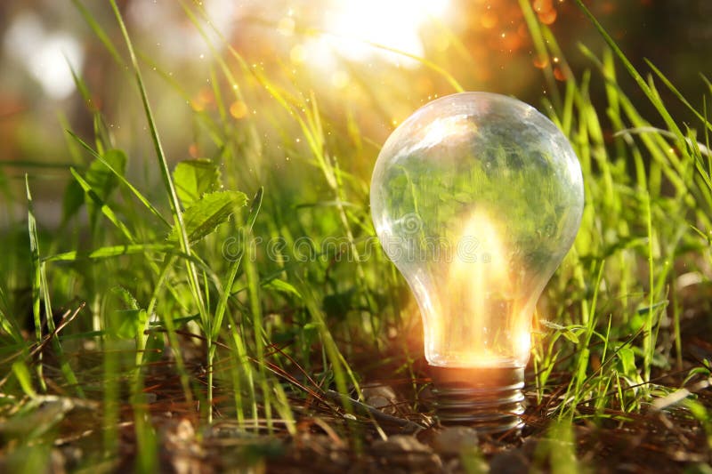 Energy and Business Concept Image. Creative Idea and Innovation Stock ...