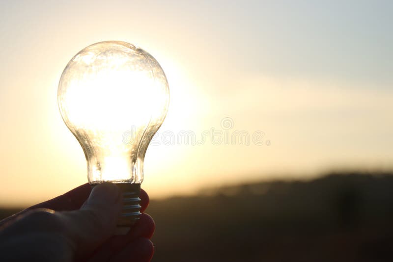 Energy and Business Concept Image. Creative Idea and Innovation Stock ...