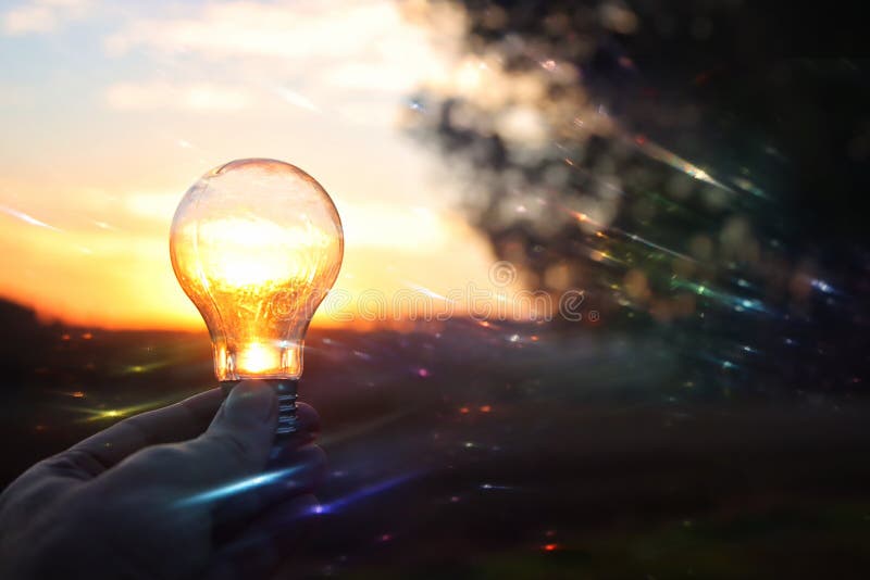 Energy and Business Concept Image. Creative Idea and Innovation Stock ...