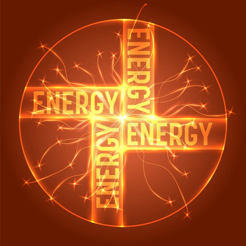 Energy circle stock illustration. Illustration of abstract - 84490322