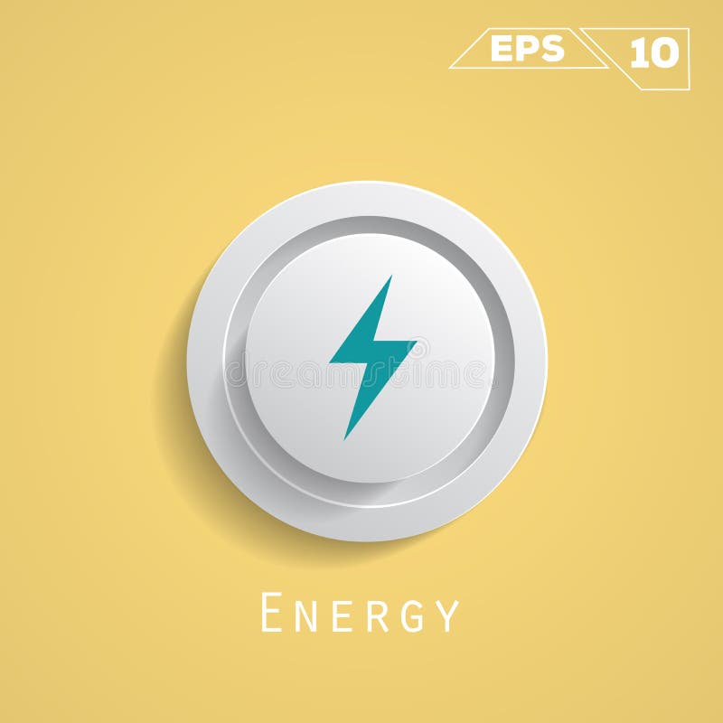 Energy circle icon stock vector. Illustration of logo - 90151938