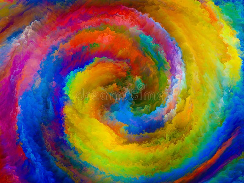 Energy of Colors stock illustration. Illustration of magic - 51426971