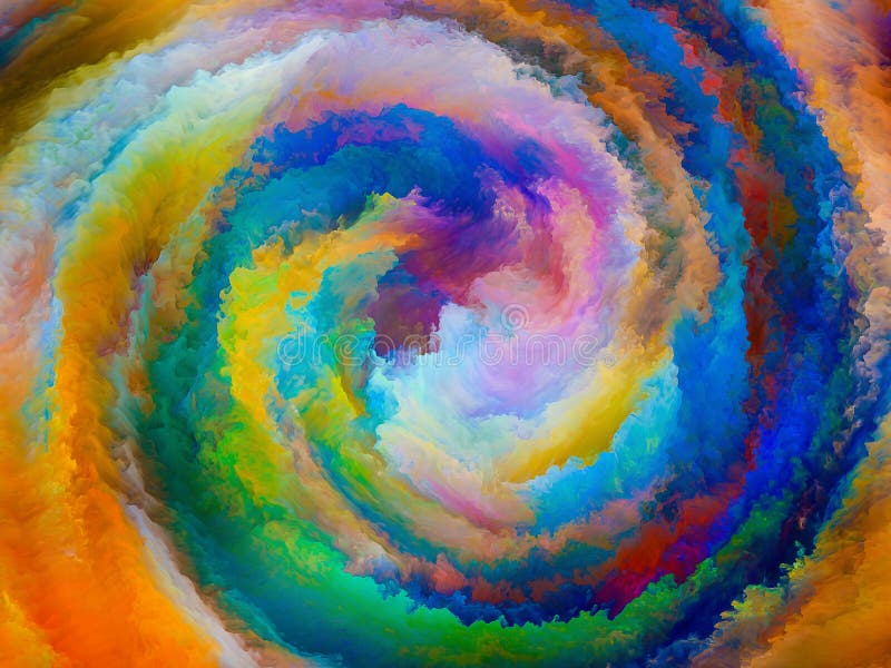 Energy of Colors stock illustration. Illustration of backdrop - 63646246