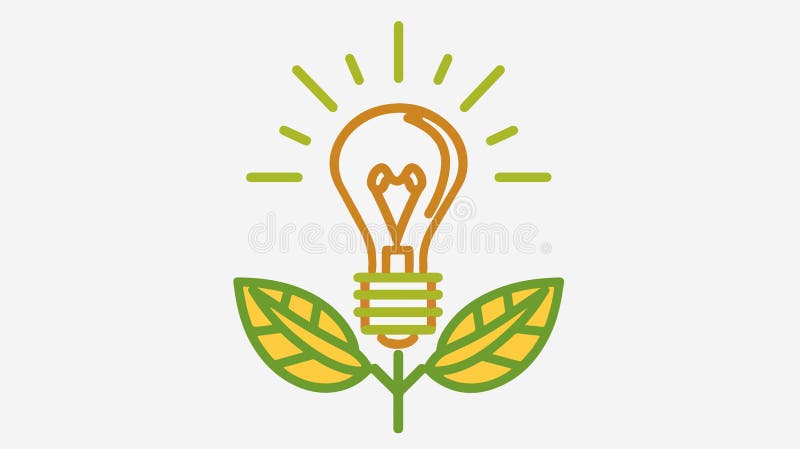 Efficient Energy Conservation Icon for Eco-friendly Solutions and ...