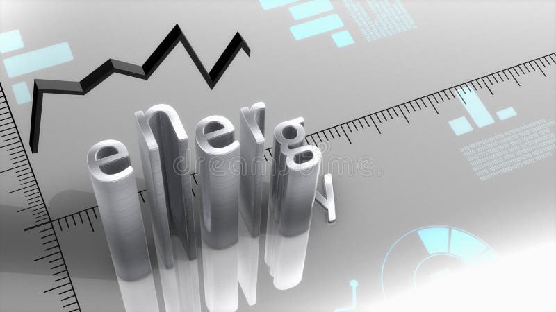 Energy Decreasing Chart, Statistic and Data Stock Footage - Video of ...