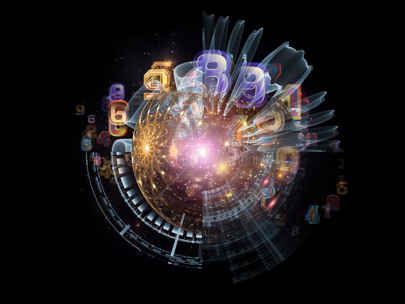 Energy of Design Element stock illustration. Illustration of detail ...