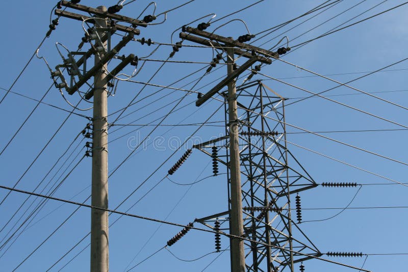 Energy distribution tower stock photo. Image of energy - 23534704