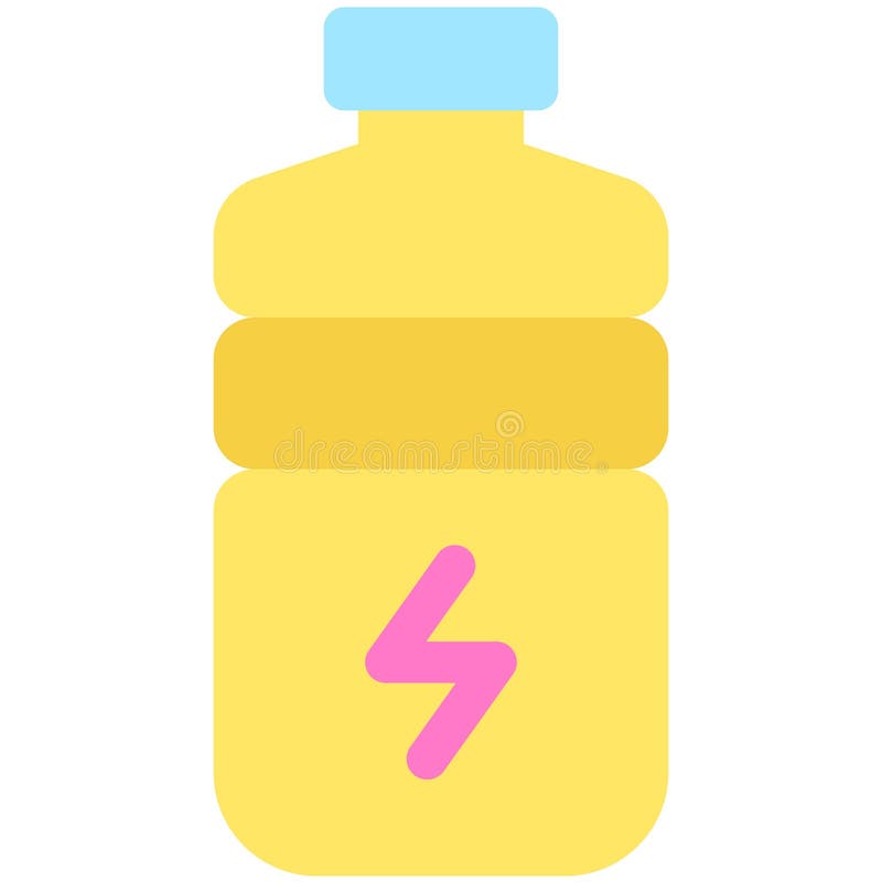Energy Drink Icon, Marathon Related Vector Stock Vector - Illustration ...