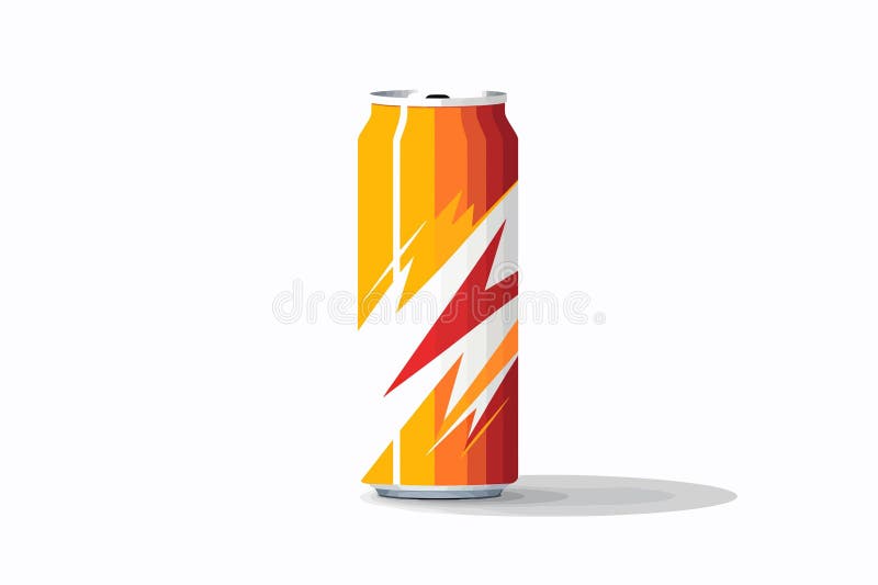 Energy Drink Vector Flat Minimalistic Isolated Vector Style ...