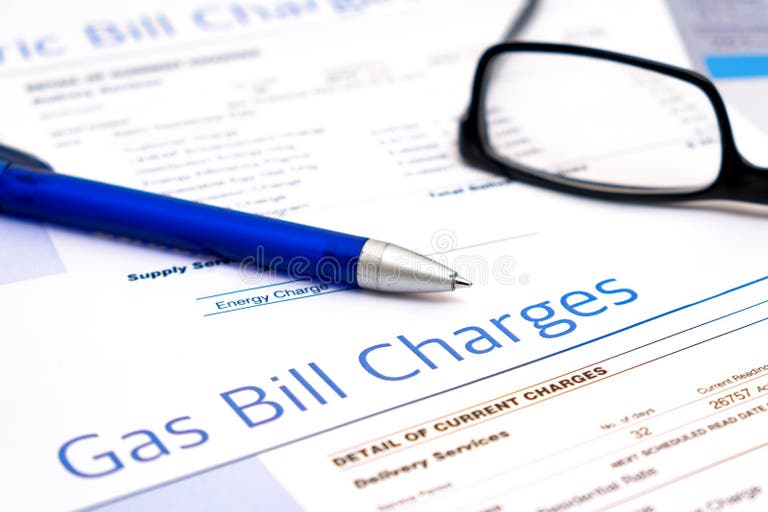 Energy Efficiency Concept and Energy Bill Papers Stock Photo - Image of ...