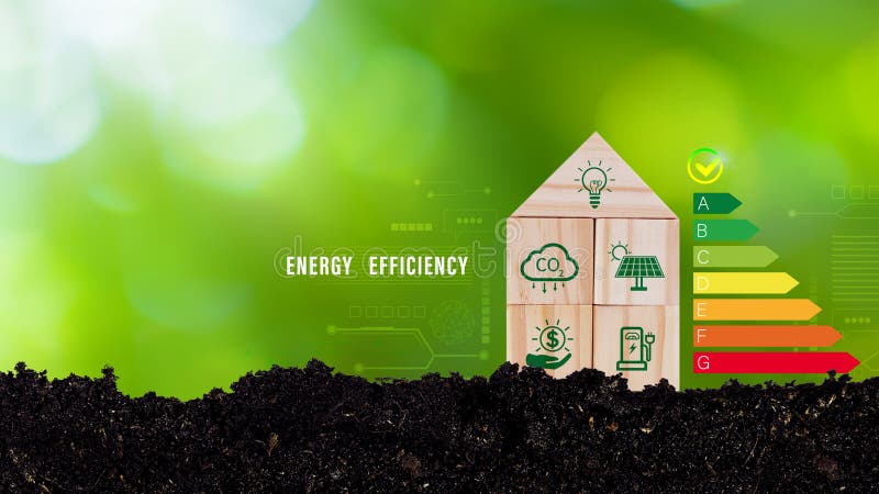 Energy Efficiency Concept, Energy Efficiency Rating for Energy ...