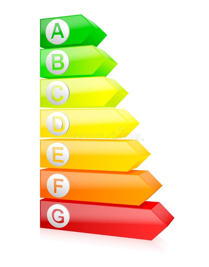 Energy Efficiency Icon stock vector. Illustration of class - 32104834