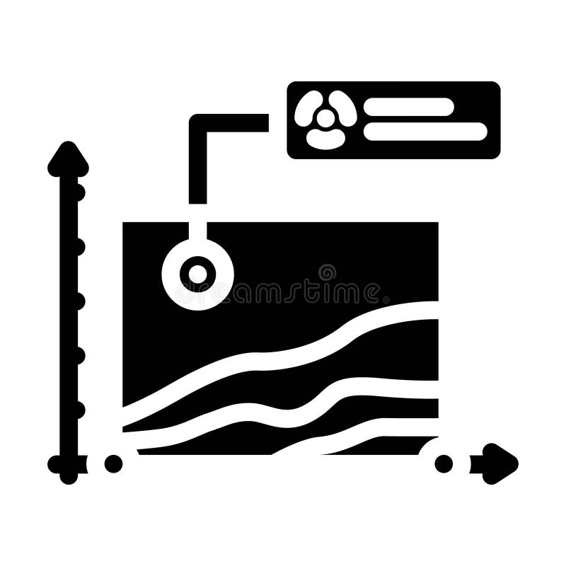 Energy Efficiency Nuclear Glyph Icon Vector Illustration Stock Vector ...
