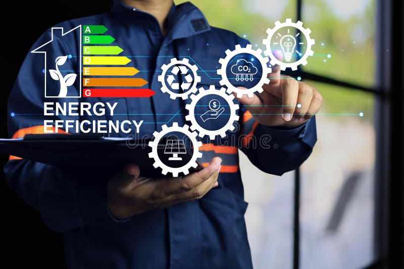 Energy efficiency rating stock image. Image of efficiency - 294325959