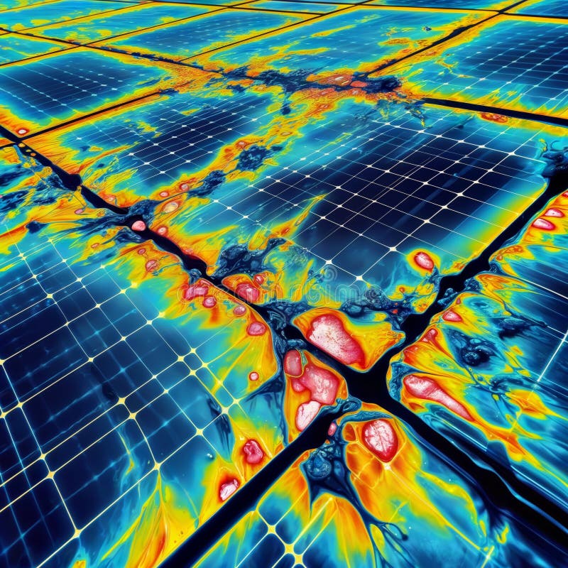 Energy Efficiency Revealed: Solar Panel Heat Map, Generative Ai Stock ...