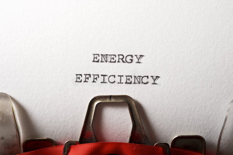 EFFICIENCY Text with Hand of Young Businessman Stock Photo - Image of ...