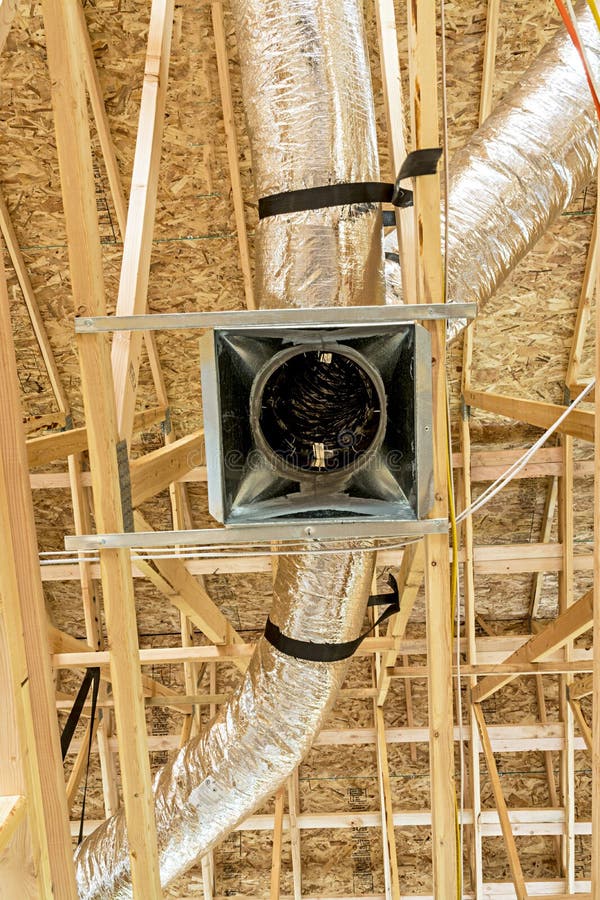 Heating Ducts stock photo. Image of monochrome, detail - 28672616